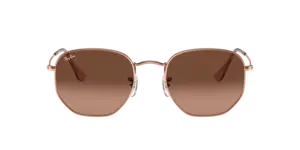 Ray-ban Hexagonal Sunglasses - Brown Gradient