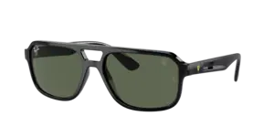 Ray-ban Sunglasses With Polarized Lenses - Dark Green