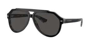 Dolce & Gabbana Aviator Sunglasses - Dark Grey