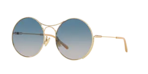 Chloé Chloé Round Frame Sunglasses Green