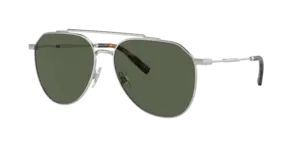 Dolce & Gabbana Dolce&Gabbana Aviator Sunglasses Dark Green Polarized