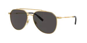 Men's Gold Sunglasses