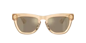 Burberry Sunglasses - Light Brown Mirror Gold