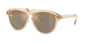Burberry Sunglasses Light Brown Mirror Gold