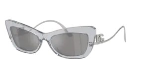 Dolce & Gabbana Sunglasses - Light Grey Mirror Silver