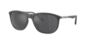 Emporio Armani Emporio Armani Sunglasses Grey Mirror Silver