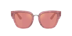 Dolce & Gabbana Sunglasses - Pink Dark Mirror Red