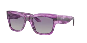 VOGUE EYEWEAR Sunglasses Grey Gradient Violet Polarized