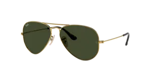 Ray-ban Green Aviator Sunglasses