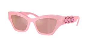 SWAROVSKI Cat Eye Sunglasses - Pink Mirror Pink