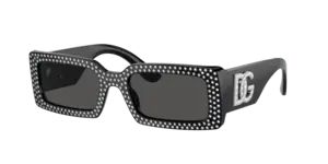 Dolce & Gabbana Studded Sunglasses - Dark Grey
