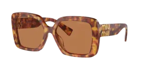 Miu Miu Mu 10ys Sunglasses - Brown