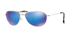 Maui Jim Aviator Sunglasses - Blue Hawaii Mirror Polarized