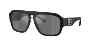 Dolce & Gabbana Sunglasses Grey Mirror Black