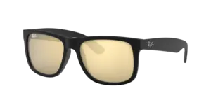 Ray-ban Ray-Ban Justin Sunglasses Gold Mirror