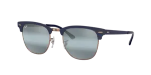 Ray-ban Ray-Ban Clubmaster Metal Sunglasses Blue Bi-mirror Grey