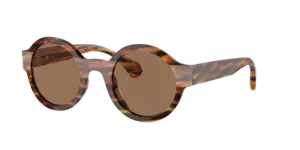 ALAIN MIKLI Round Sunglasses - Polar Brown