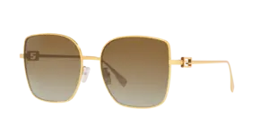 Fendi Sunglasses - Gold