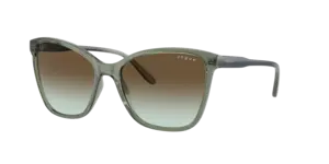 VOGUE EYEWEAR Sunglasses - Green Gradient Dark Brown