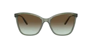 VOGUE EYEWEAR Sunglasses - Green Gradient Dark Brown