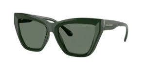 Michael Kors Cat Eye Sunglasses - Green Solid
