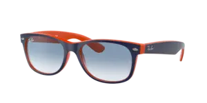 Ray-ban RAY-BAN New Wayfarer Color Mix Sunglasses Light Blue Gradient
