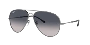 Ray-ban Silver Aviator Sunglasses