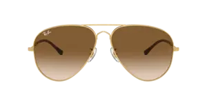 Ray-ban Aviator Sunglasses - Clear & Brown