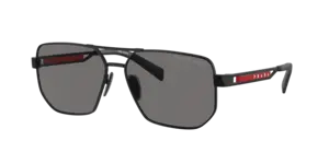 Prada Prada Linea Rossa Sunglasses Dark Grey Polar