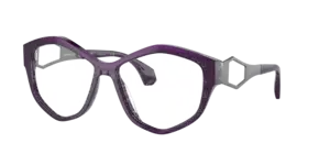 ALAIN MIKLI Full Rim Sunglasses - Photo Clear To Amethyst Quarz