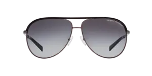 Armani Exchange Ax2002 Sunglasses - Gradient Grey Polarized