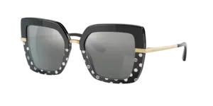Dolce & Gabbana Dg4373 Sunglasses - Grey Mirror Silver Gradient