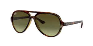 Ray-ban Ray-Ban Cats 5000 Classic Aviator Sunglasses Green Gradient