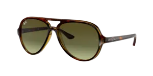 Ray-ban RAY-BAN Cats 5000 Classic Aviator Sunglasses Green Gradient