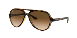 Ray-ban Cats 5000 Classic Sunglasses - Light Brown Gradient