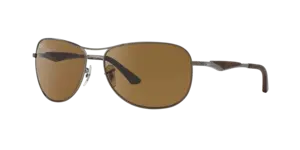 Ray-ban Rb3519 Sunglasses - Brown