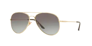 SUNGLASS HUT Aviator Sunglasses - Grey Gradient