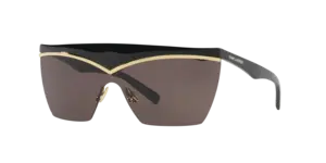 Saint Laurent Sl 614 Mask Sunglasses - Black