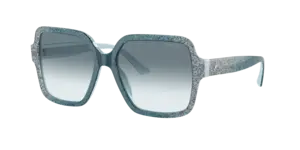 JIMMY CHOO Glitter Sunglasses - Blue Gradient