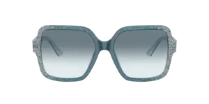 JIMMY CHOO Glitter Sunglasses - Blue Gradient