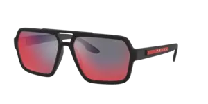 Prada Ps 01xs Sunglasses - Dark Grey Mirror Blue,red