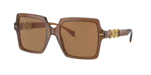 Versace Versace VE4441 Sunglasses Brown Orange Metallic