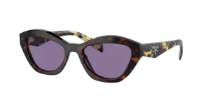 Prada Sunglasses - Violet Mirror Internal Silver