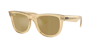 Ray-ban Wayfarer Reverse Sunglasses - Brown Mirror Gold
