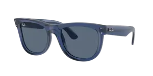 Ray-ban Wayfarer Reverse Sunglasses - Dark Blue