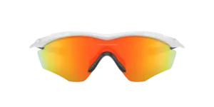 Oakley Polished Black Sports Sunglasses - Fire Iridium