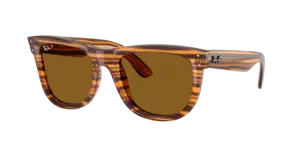 Ray-ban Ray-Ban Wayfarer Reverse Sunglasses Polar Dark Brown