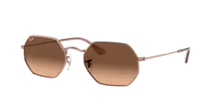 Ray-ban Ray-Ban Octagonal Classic Sunglasses Brown Gradient