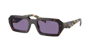 Prada Sunglasses - Violet Mirror Silver Internal