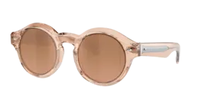 Oliver Spencer Cassavet Sunglasses - Rose Quartz Gradient Mirror